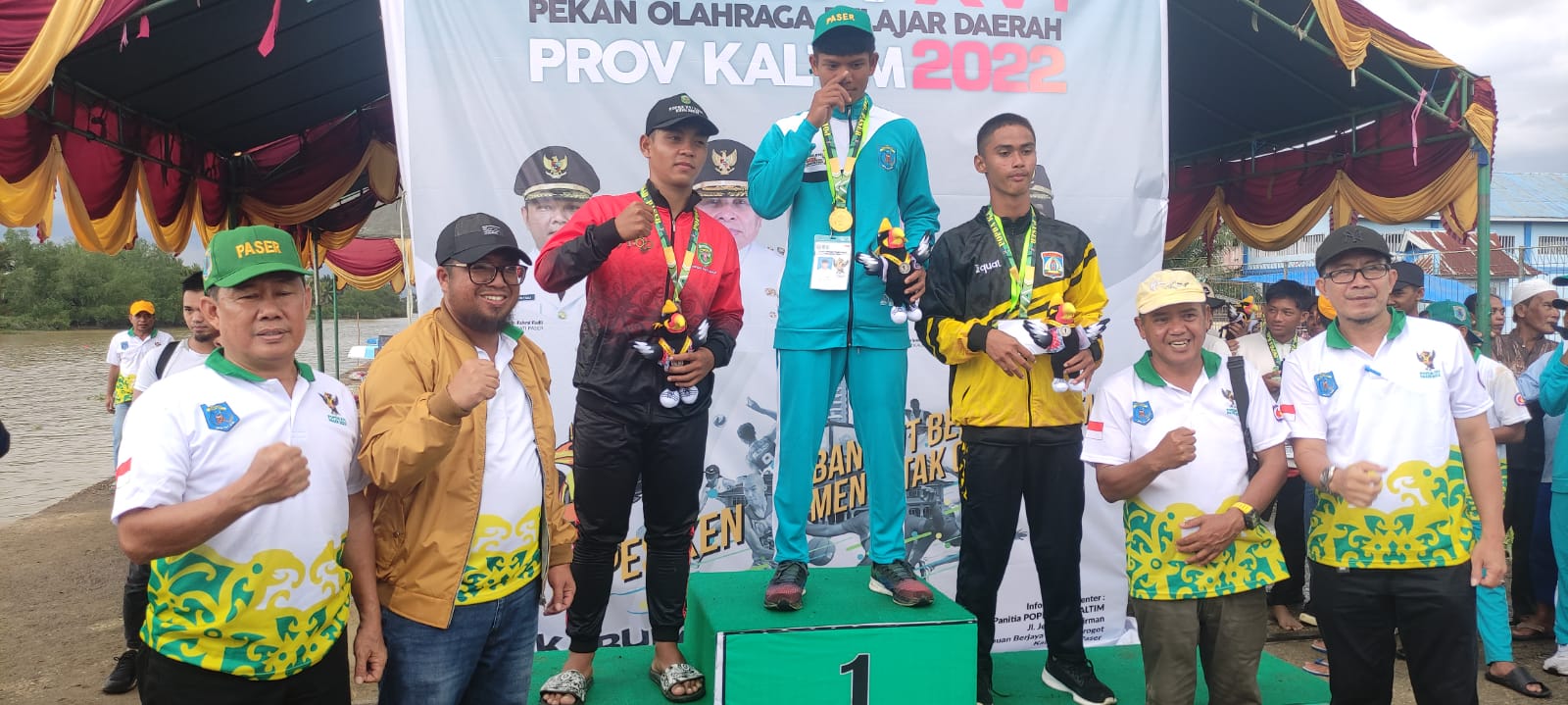 Atlelt Cabor Dayung Paser Raih Juara Pada Popda XVI Kaltim - Kompak.id ...